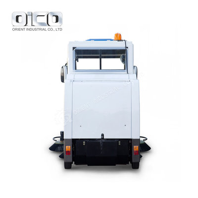 E800LD Industrial Sweeper Leaf Sweeper Hydraulic Sweeper With All Closed Cabin