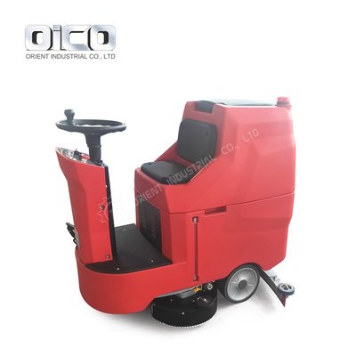 OR-V80 small rider floor scrubber /battery type floor scrubber/ ride-on floor scrubber machine