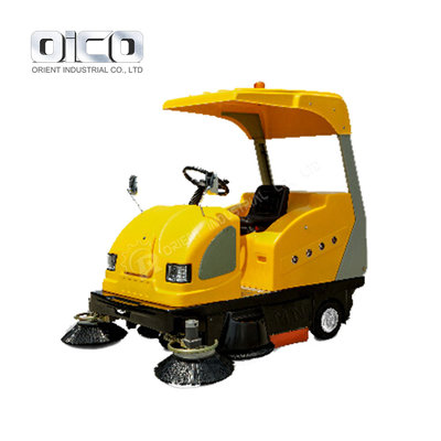 E8006 High Efficiency Electric Road Sweeper Electric Street Sweeper, Road Electric Driving Sweeper