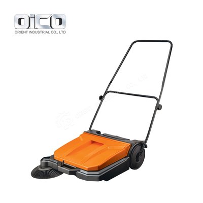 OR12 manual sweeper / outdoor raod sweeper machine / walk behind small street sweeper