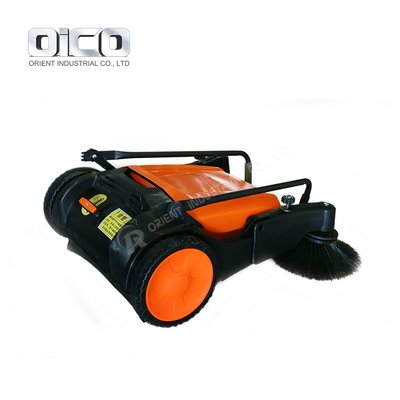 OR-MS92 manual road sweeper / industrial street sweeper / walk behind  street sweeper