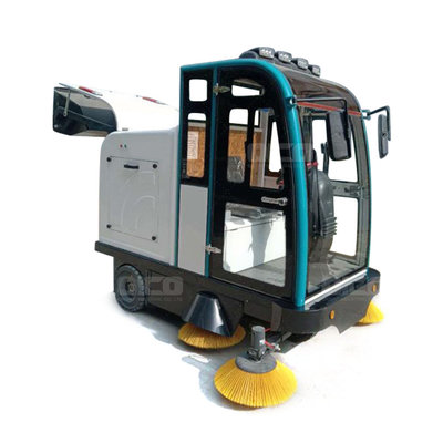 E800LD Electric Sweeper With Self Dumping Garbage Box Auto-Dumping Vehicle