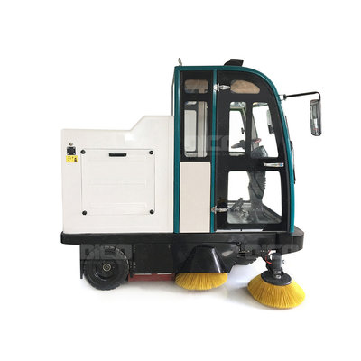 E800LD airport runway sweeper truck  totally enclosed street sweeper self discharge sweeper