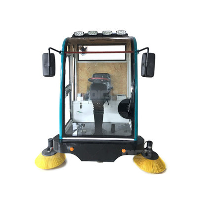 E800LD electric vacuum street sweeper airport runway sweeper ride on compact sweeper