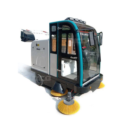 E800LD electric vacuum street sweeper airport runway sweeper ride on compact sweeper