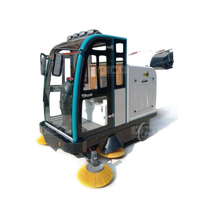 E800LD electric vacuum street sweeper airport runway sweeper ride on compact sweeper