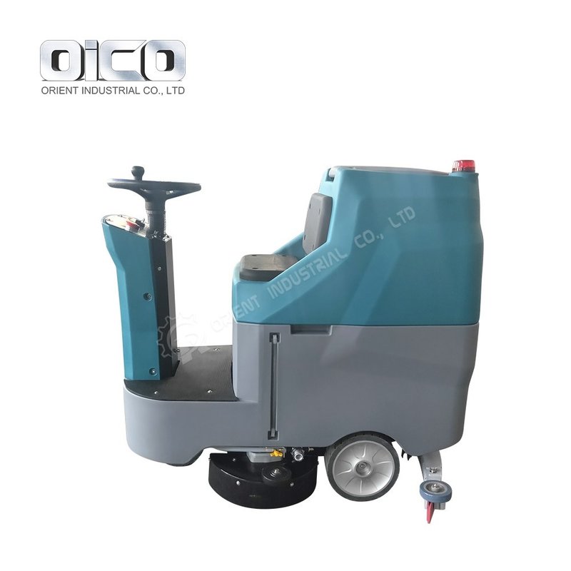 OR-V80  commercial industrial floor scrubbers  /  wet ride on floor cleaning equipment