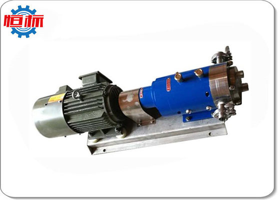 Portable Small Shampoo Rotary Screw Pump Milk Transfer With Heat Jacket
