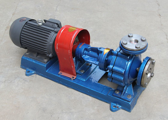 Max 350 Degree Small Thermal Oil Transfer Pump Heat Medium Horizontal Type