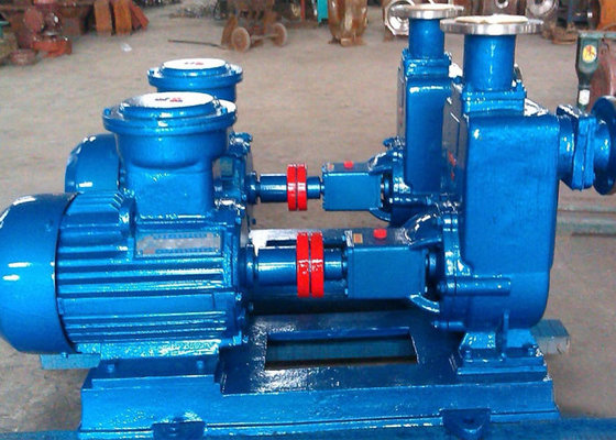 Centrifugal Self Priming Transfer Pump Electric Horizontal Open Impeller