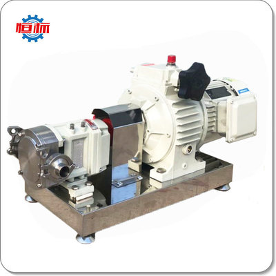 High Pressure Rotor Lobe Pump Variable Speed Box For Dosage Filling Machine