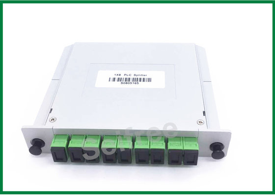 1x8 SC/APC PLC Splitter Cassette Type Fiber Optic Distribution Box, 1x16 1x32 1x64