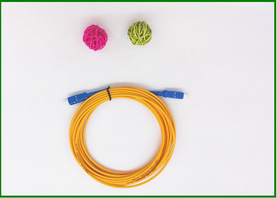High Return Loss St Lc Single Mode Fiber Patch Cable / Optical Jumper Cord