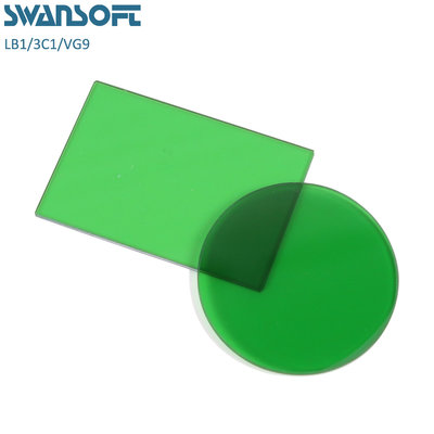 520nm IR cutoff short pass selection absorption Green optical glass  Filter LB3 supplier