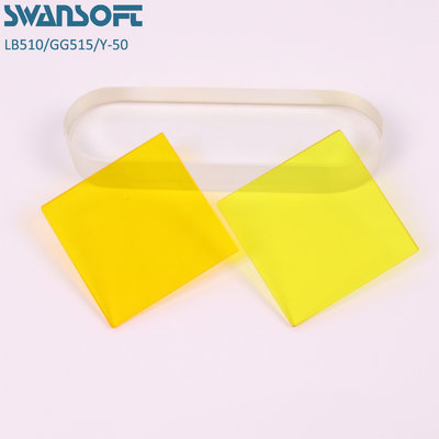 factory direct sale JB400 400-560NM2mm colored golden optical filters supplier
