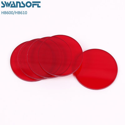 685-800nm custom size 40/20 0 tolerances red clear glass plates CE supplier