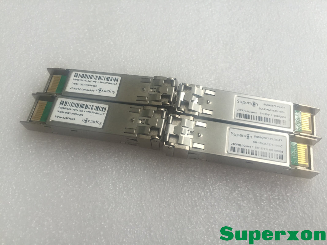 10G ZR 80km DWDM Transceiver With Digital Diagnostic Monitor Interface