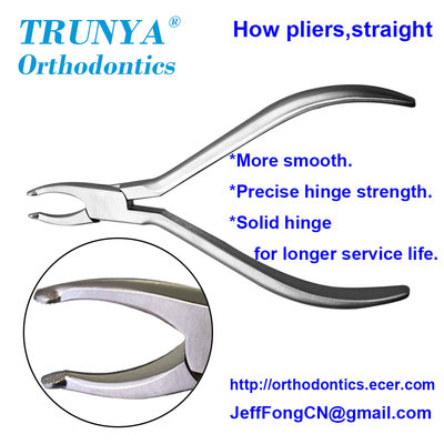 Dental tools of straight How pliers for orthodontics from dental supplies in China
