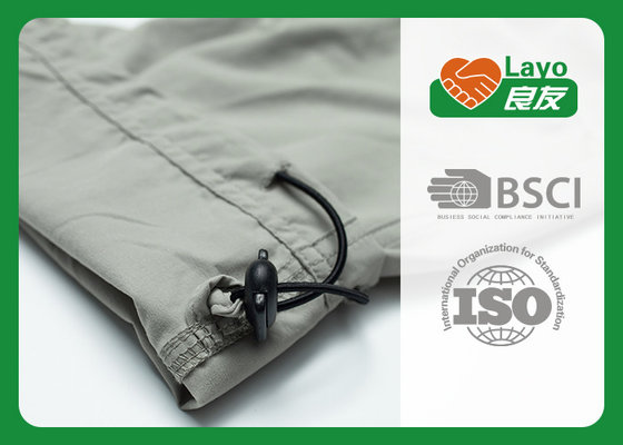 Male / Female Quick Dry Pants Stretchable With Elastic Skin Friendly