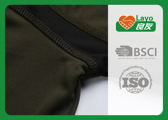 Outside Breathable Quick Dry Shirts Long Sleeve For Running / Hunting