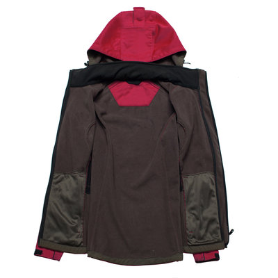 Thermal Breathable Hooded Hunting Fleece Clothing For Sport / Hiking