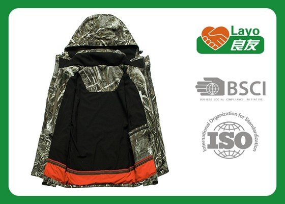 Customized Softshell Multi Function Jacket For Hiking / Fishing