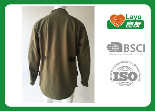 Multi Function Waterproof Breathable Rain Jacket / Coat Grey Color 100% Polyester