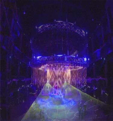 360 Degree 3D LED Tube Madrix Software Vertical For Night Club Or Ktv