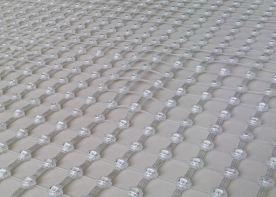 Decorative LED Curtain Lights For Weddings / Home LED Screen Curtain Full Color
