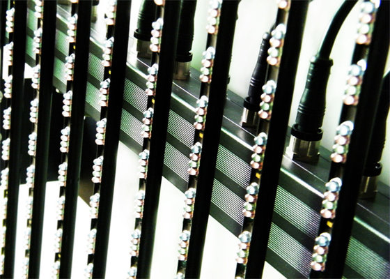 High Transparency 350W P16mm LED Glass Display For Stage Background