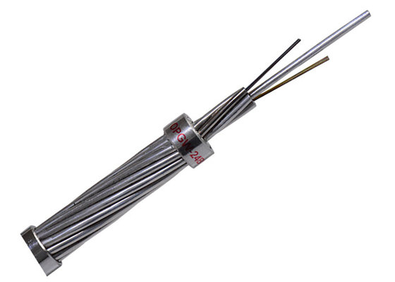 ISO Certificate OPGW Fiber Cable Strong Stranded Stainless Steel Tube