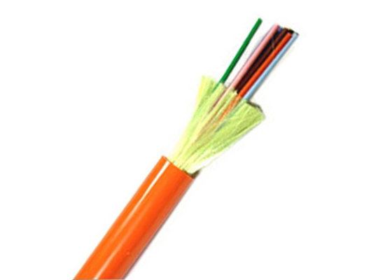 Indoor Simplex Fiber Optic Cable , GJFJV Tight Buffered Fiber Optic Cable