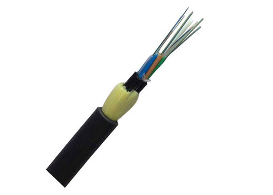 Aramid Yarn 96 Core Fiber Optic Cable , Flexible Aerial Fiber Optic Cable