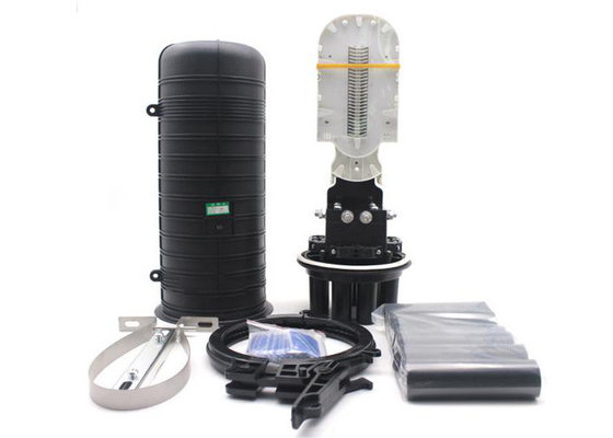 Waterproof Fiber Optic Cable Accessories 144 - 288 Fiber Fiber Optic Enclosure