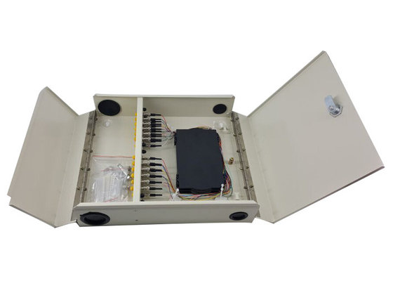 CR Steel Sheet Fiber Optic Termination Cabinet , GP(05)D Fiber Termination Box