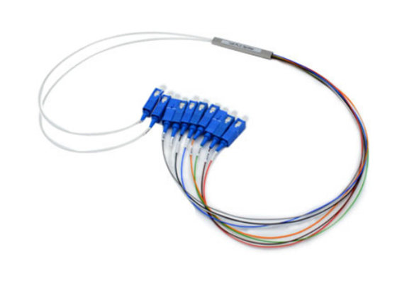 Excellent Fiber Optic Plc Splitter , Ribbon Fibe R* 250um Plc Fiber Optic Splitter