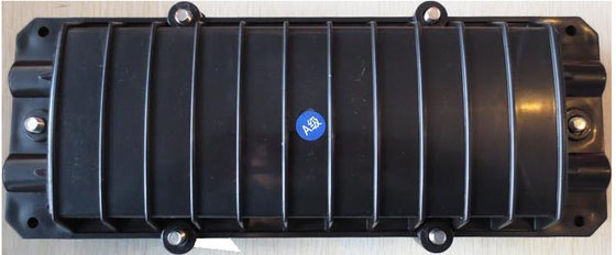 Outdoor Fiber Optic Cable Accessories Black 96 Core 6 Port Fiber Optic Joint Box