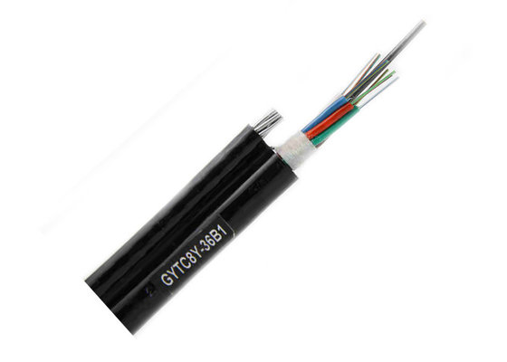 G652D Single Mode Figure 8 Fiber Optic Cable Loose Tube Stranding PE Sheath
