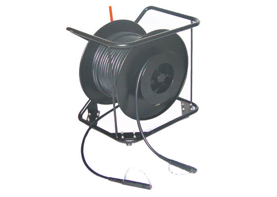 Armored Tactical Fiber Optic Cable With Tight Buffer Jacket Flexible Metal Tube