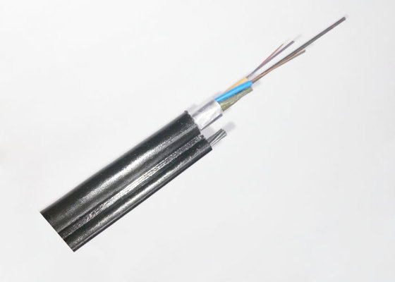 24 Core Outdoor Fiber Optic Cable , Low Dispersion Multi Core Fiber Optic Cable