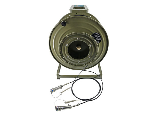 Simplex Tight Buffered Tactical Fiber Optic Cable Covered With Aramid Yarn
