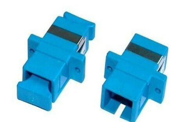 UPC / APC SC Fiber Optic Adapter Single Mode Simplex Or Duplex For Multimedia