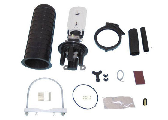 Fiber Optic Cable Accessories Heat-shrinkable Sealing Dome Type Fiber Optic Splice Closure For Aerial