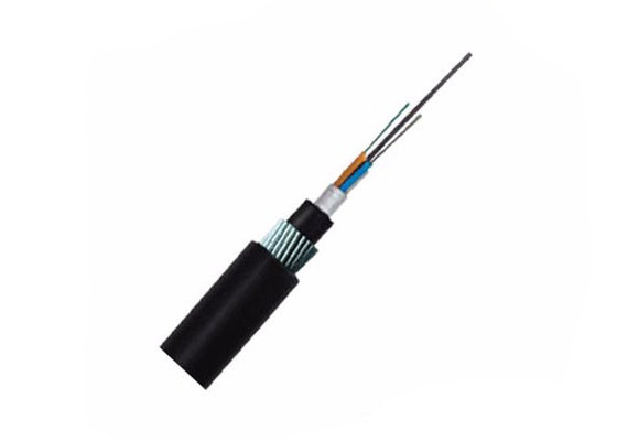Single Mode Underwater Fiber Optic Cable Steel Wire Armoured GYTA33