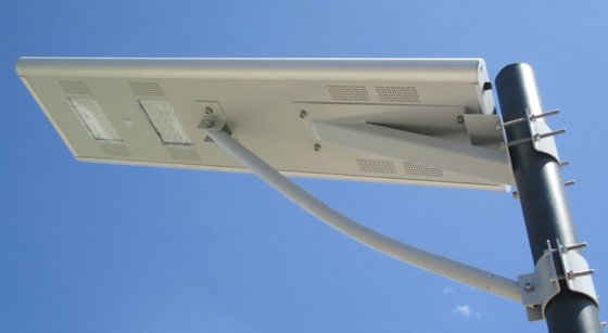 40w Motion Sensor Integrated Solar Solar Street Lights CE / ROHS