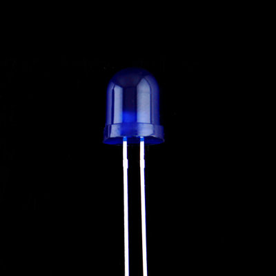 460nm - 470nm 20mA Blue Color 5mm LED Diode for Advertising display
