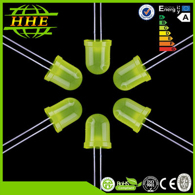 Round shape InGaN / GaAsp Chip 8mm LED module / emitter 605nm - 610nm