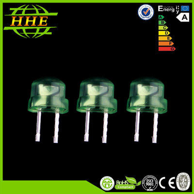 Transparent Lens Straw Hat 5mm LED Diode 120 Degree 20mA support round / conacave / oval Shape