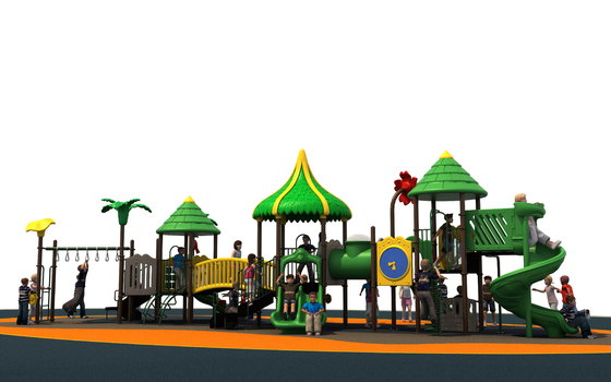 China Customized Yard Play Equipment With Anti UV Material EN1176 Standard supplier