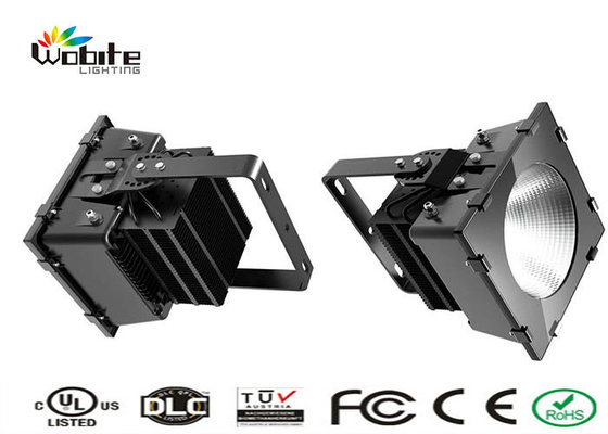 Super Bright Outdoor LED Flood Lights 500W 100 Degree Beam Angle Gray Black Silver Shell
